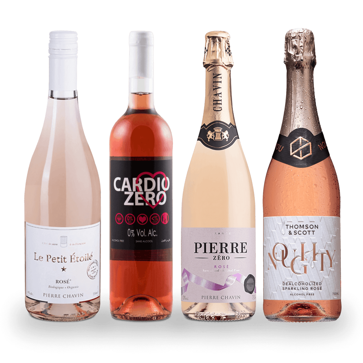 Non-Alcoholic Rosé Bundle - Best-Selling Alcohol-Free Rosé Wines – The ...