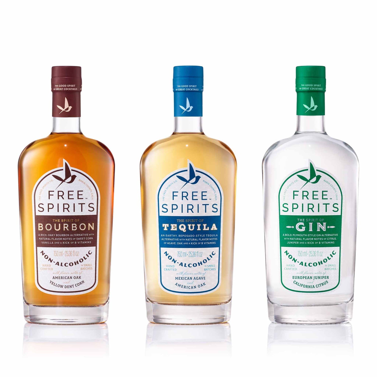 Free Spirits Trio Bundle – The Mindful Drinking Co